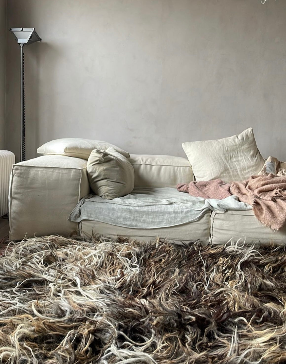 Wool Rugs - Brown Blond Rug – Marie Olsson Nylander